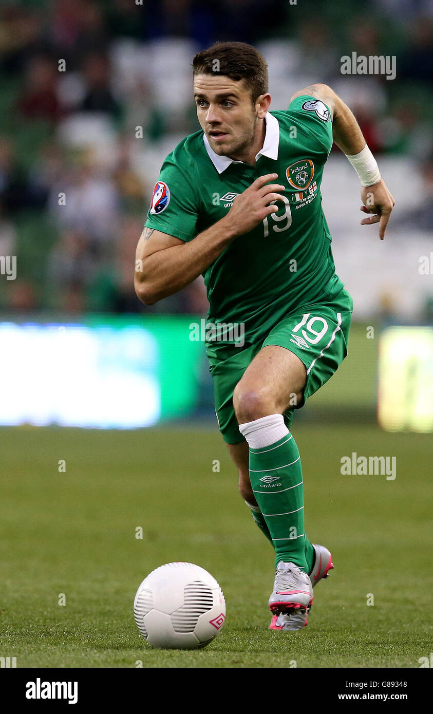 Republic of Ireland's Robbie Brady during the UEFA European ...