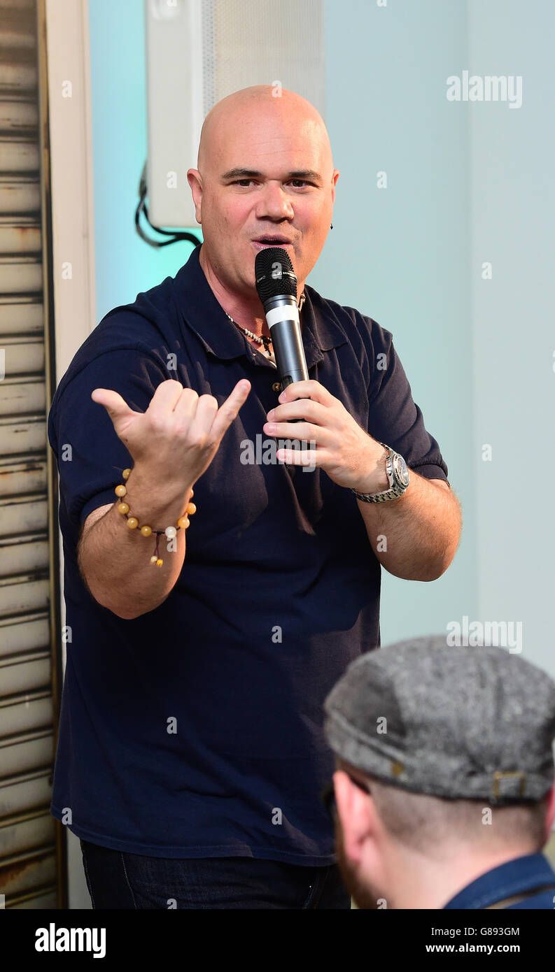 Sean Kelly at the UKTV Live season launch at the Phillips Gallery in ...