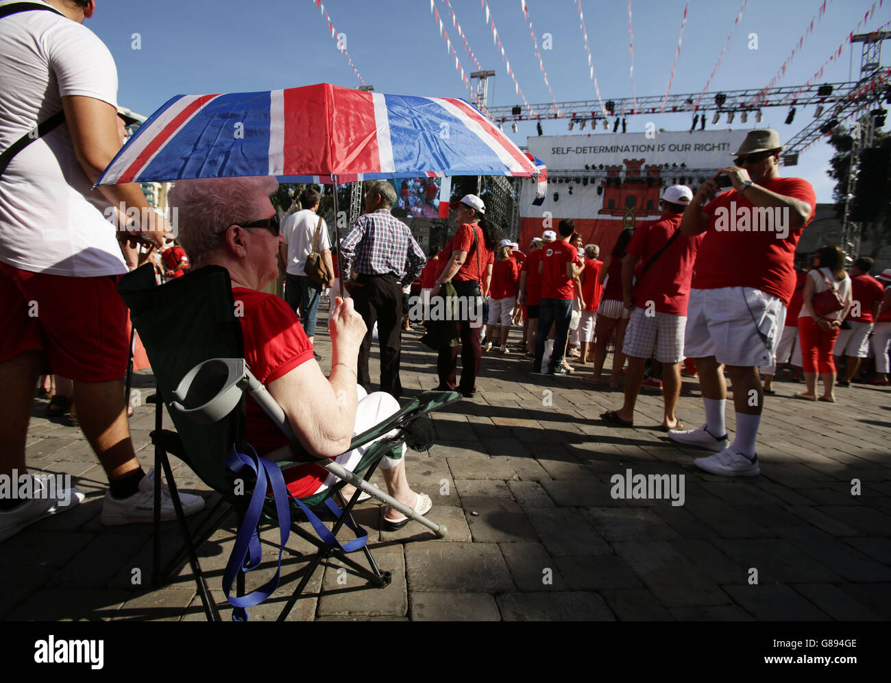 Gibraltar National Day Stock Photo - Alamy