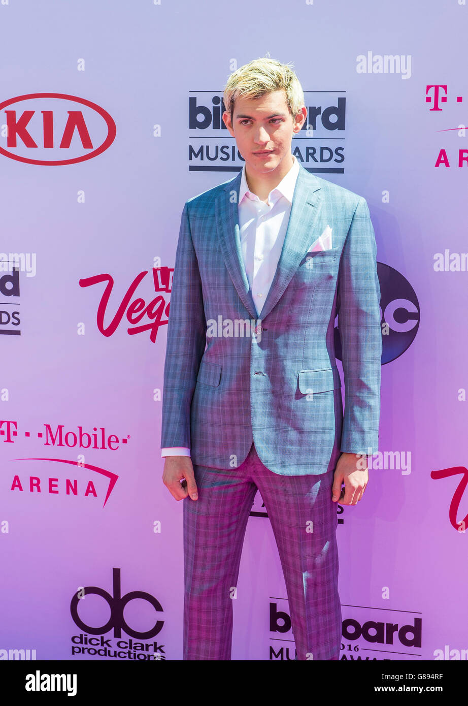 Singer Nick Hissom attends the 2016 Billboard Music Awards at T-Mobile ...