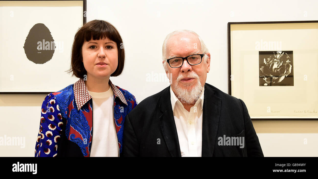 Sir Peter and Rose Blake's artwork Stock Photo - Alamy