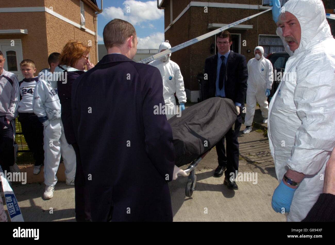 The body of a man believed to have been fatally wounded in a shooting ...