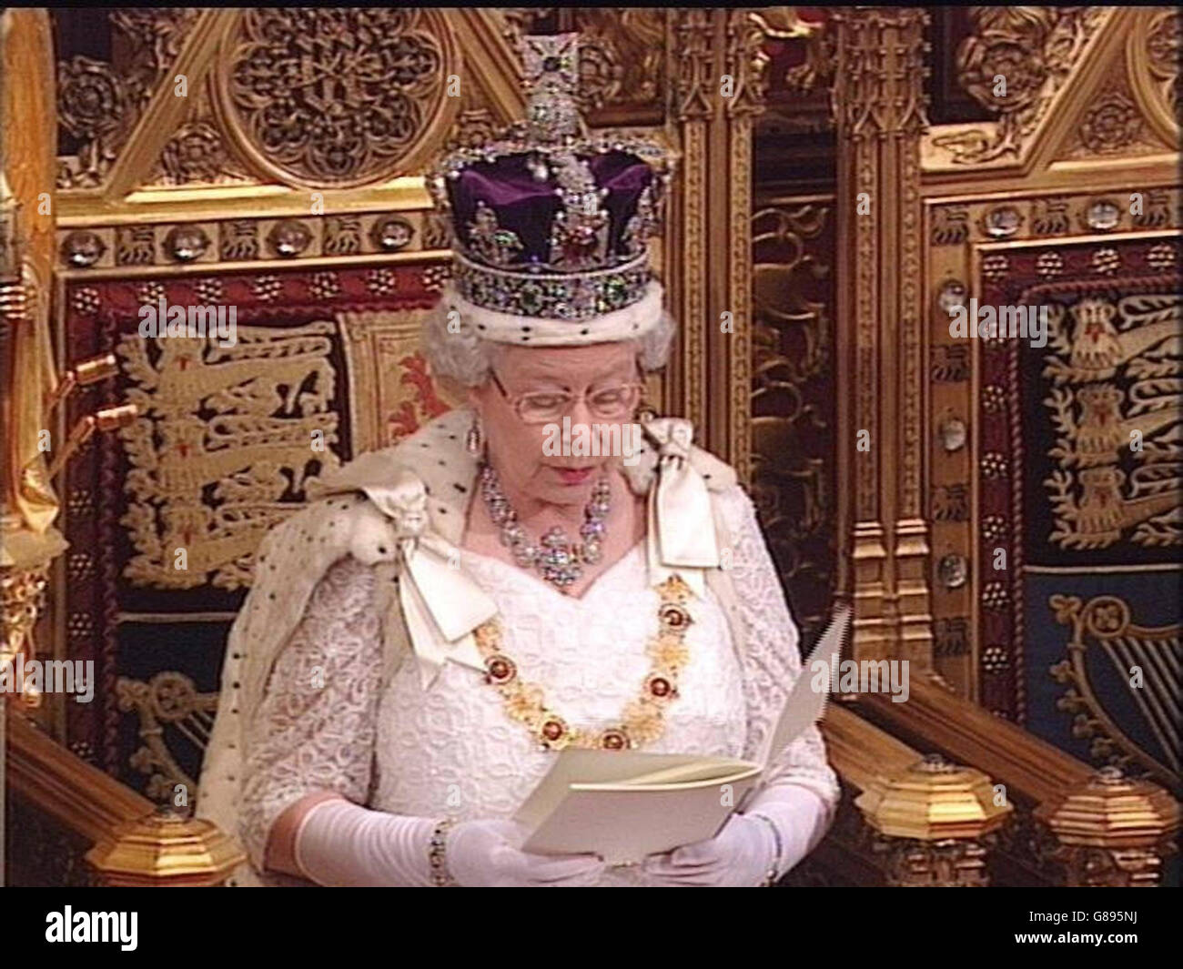 State Opening of Parliament - House of Lords Stock Photo - Alamy