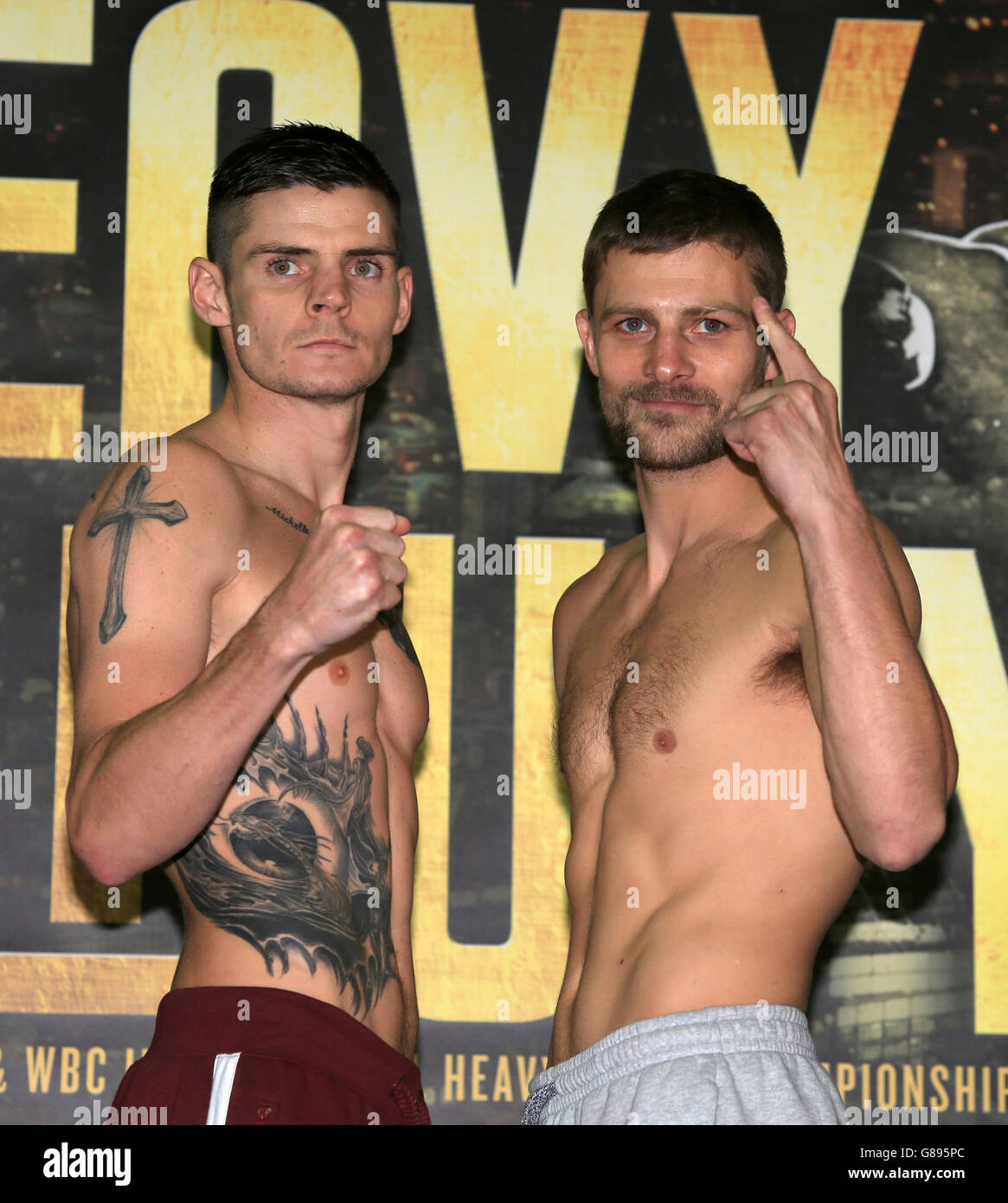 Boxing weigh in sports club hi-res stock photography and images - Alamy