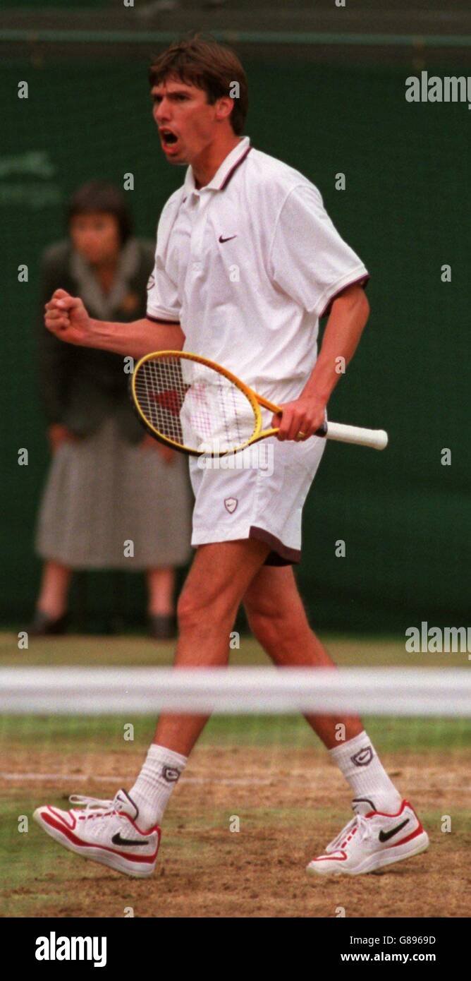 Wimbledon. Michael Stich Stock Photo - Alamy