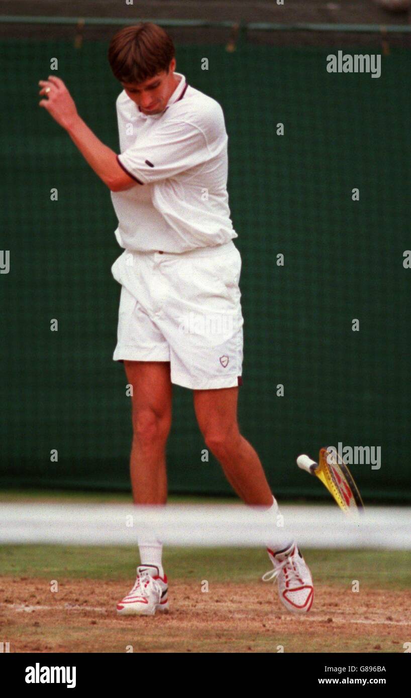 Wimbledon. Michael Stich Stock Photo - Alamy