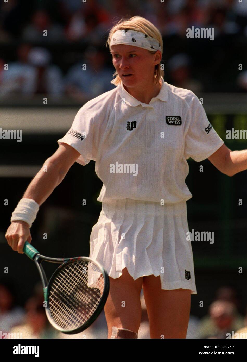 Wimbledon. Jana Novotna Stock Photo - Alamy