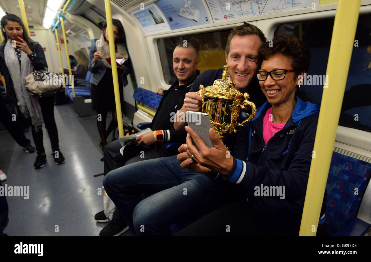 Webb Ellis Cup Tour - September 14 Stock Photo - Alamy