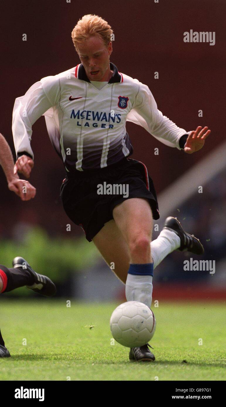 Soccer - Friendly - Rangers A v Rangers B. Erik Bo Andersen Stock Photo ...