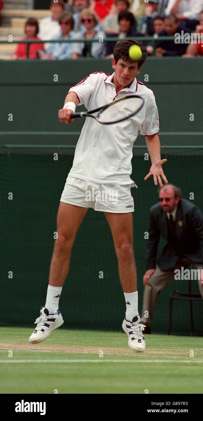 Tennis - Wimbledon Championships. Tim Henman Stock Photo - Alamy