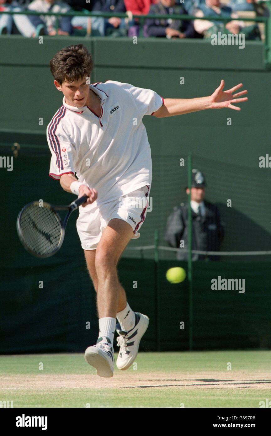 Wimbledon Tennis Championships. Tim Henman Stock Photo - Alamy