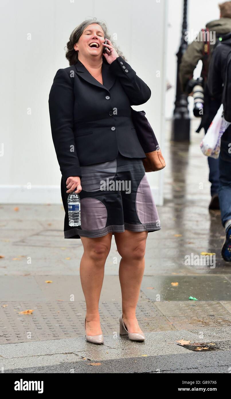 Shadow health secretary Heidi Alexander outside the Houses of ...