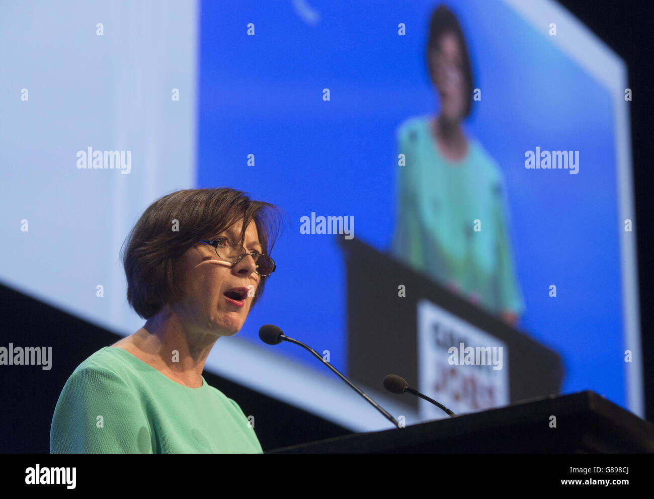 TUC General Secretary Frances O'Grady speaks at the TUC Congress at the ...