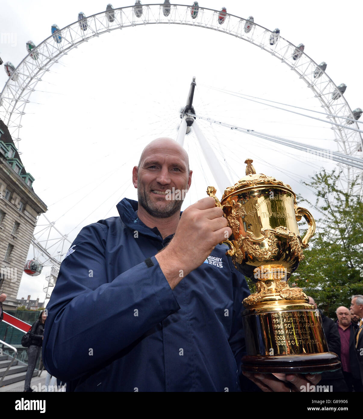 Webb Ellis Cup Tour - September 15 Stock Photo - Alamy
