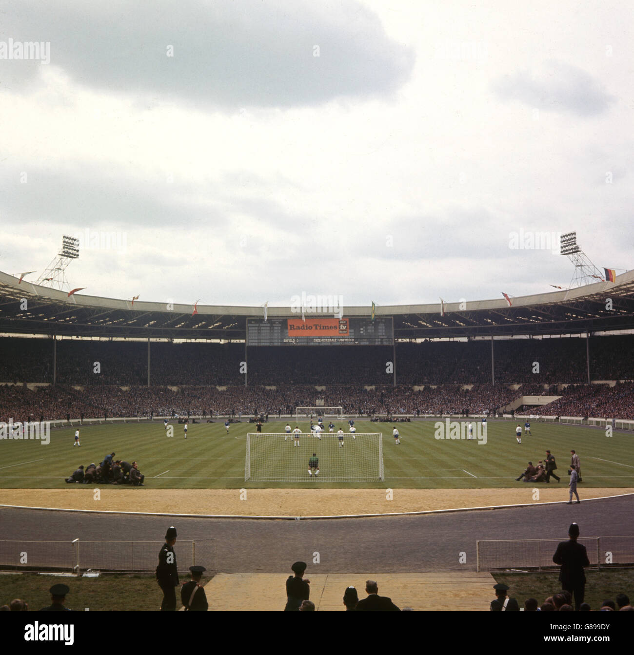 General view of Wembley Stadium during the FA Amateur Cup Final between ...