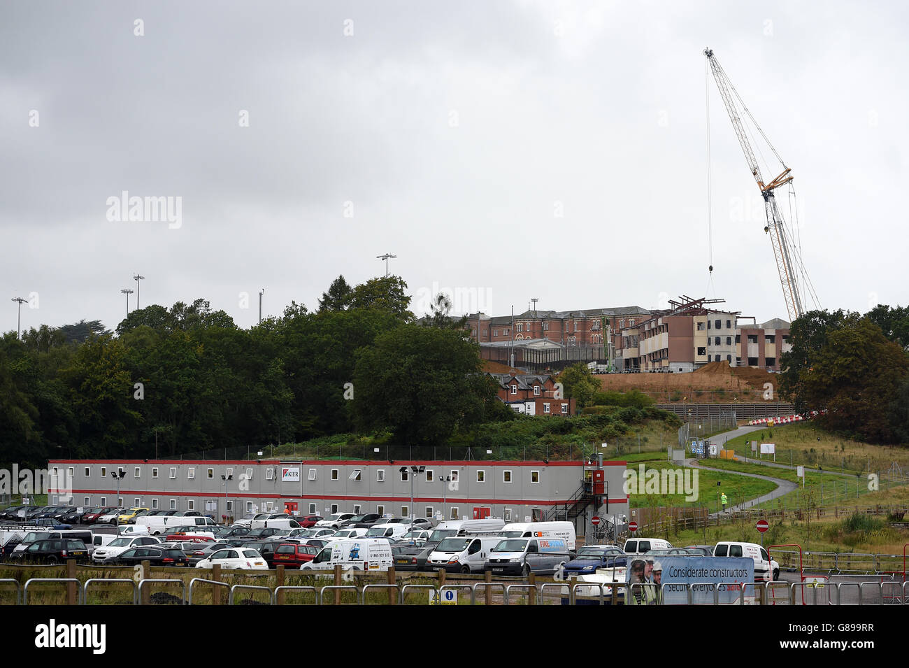Broadmoor high security hospital near to Crowthorne in Berkshire, which ...