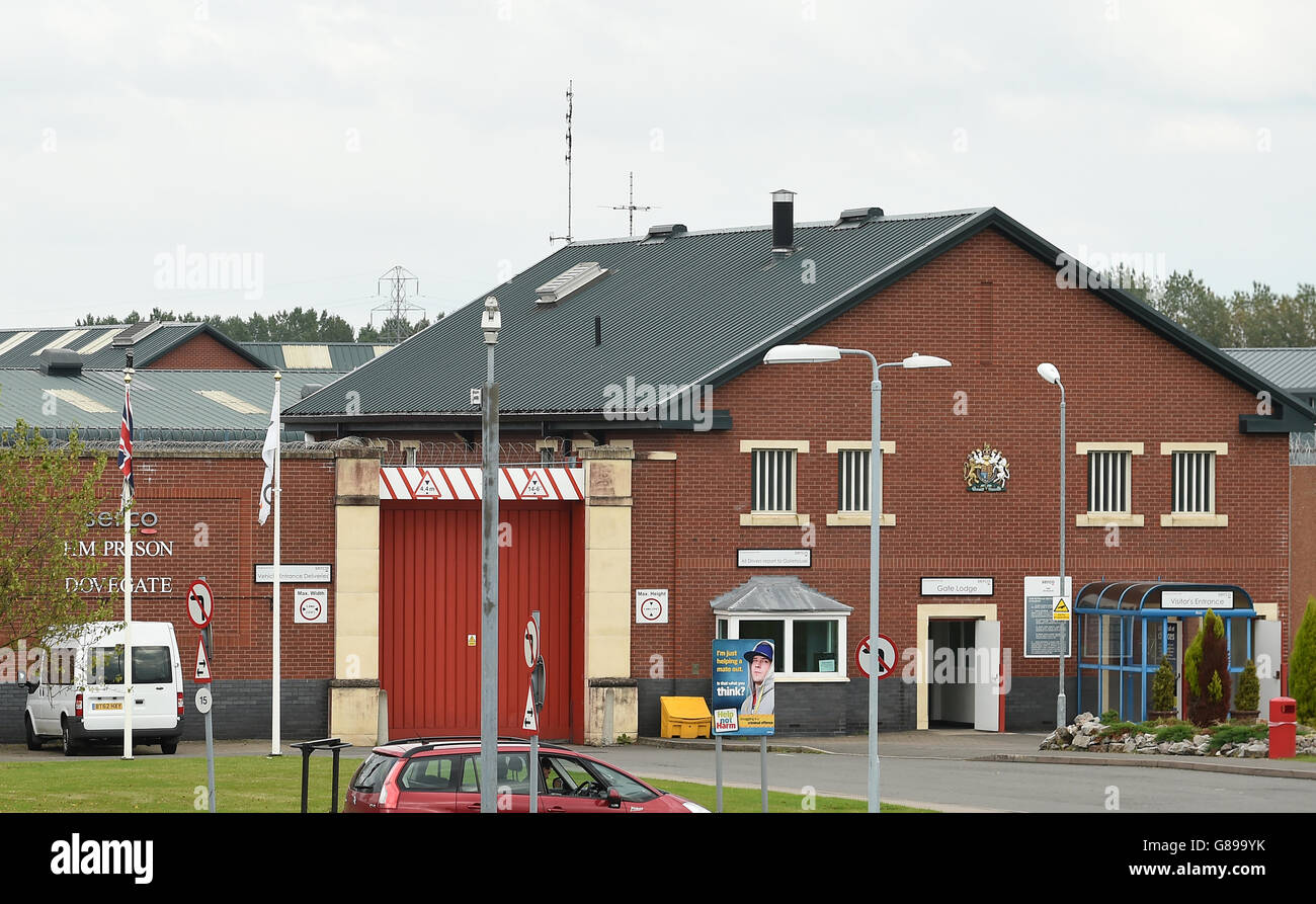 General view of HM Prison Dovegate in Staffordshire Stock Photo - Alamy