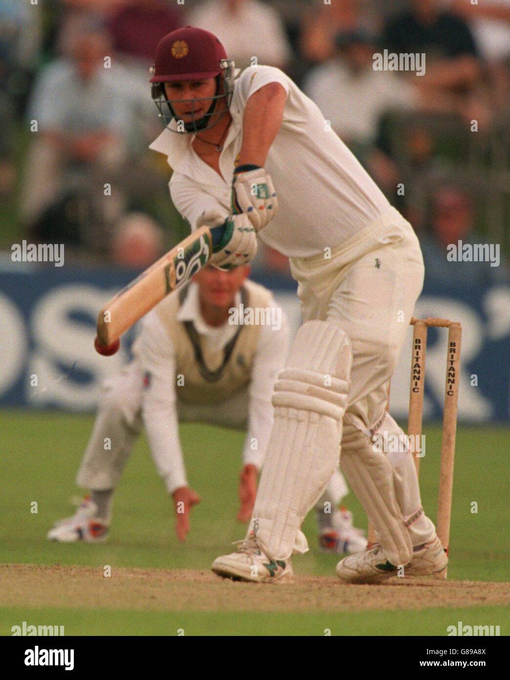 Cricket - Kent v Northamptonshire. Tim Walton, Northants Stock Photo ...