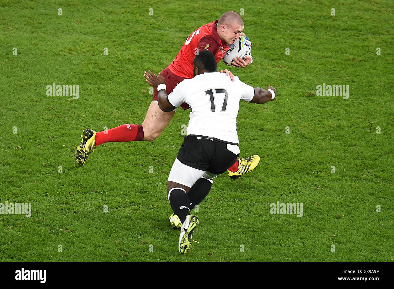 Englands mike brown rugby world cup match twickenham stadium hi-res ...