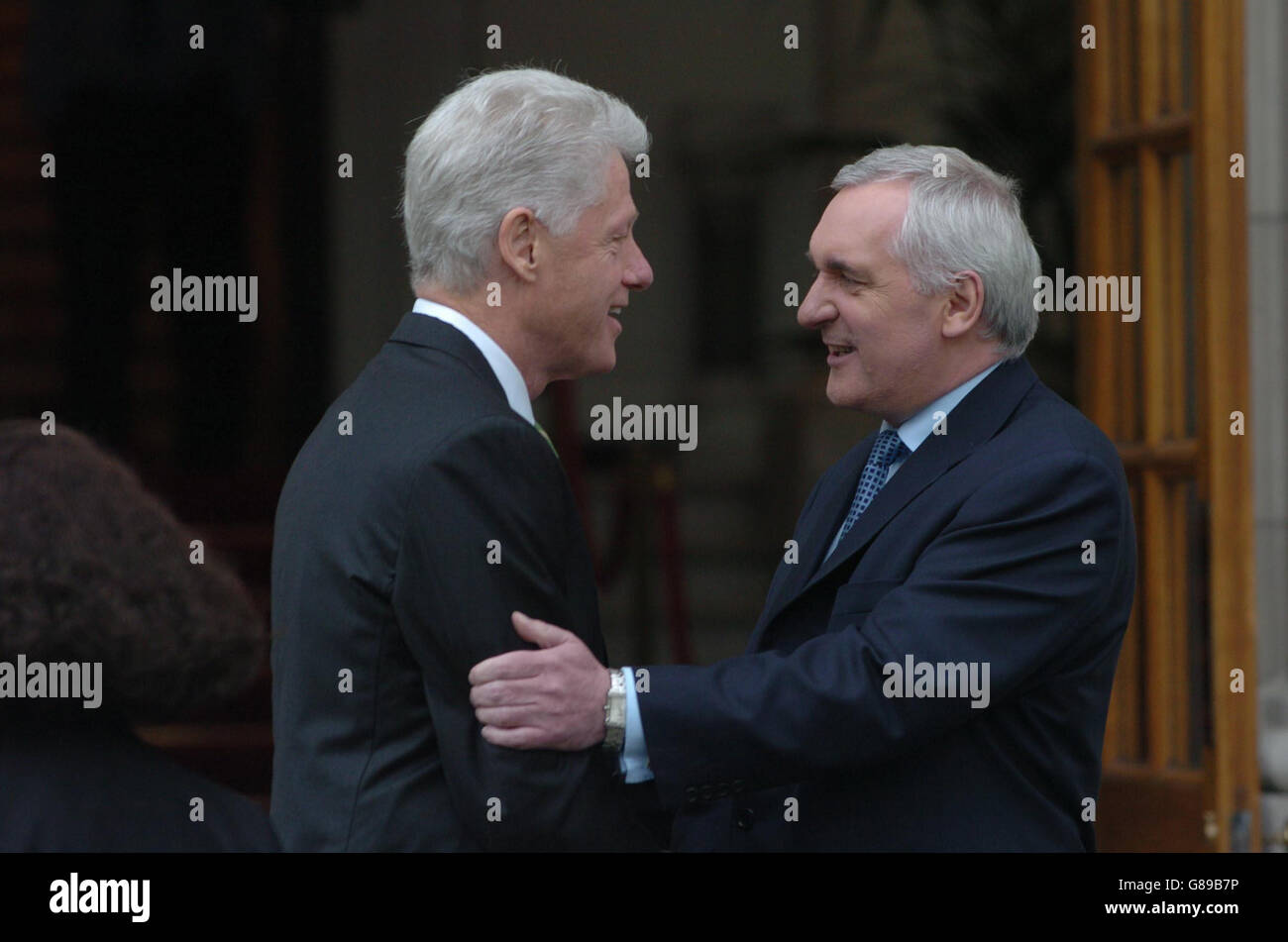 Former US President attends Irish Conference Stock Photo - Alamy
