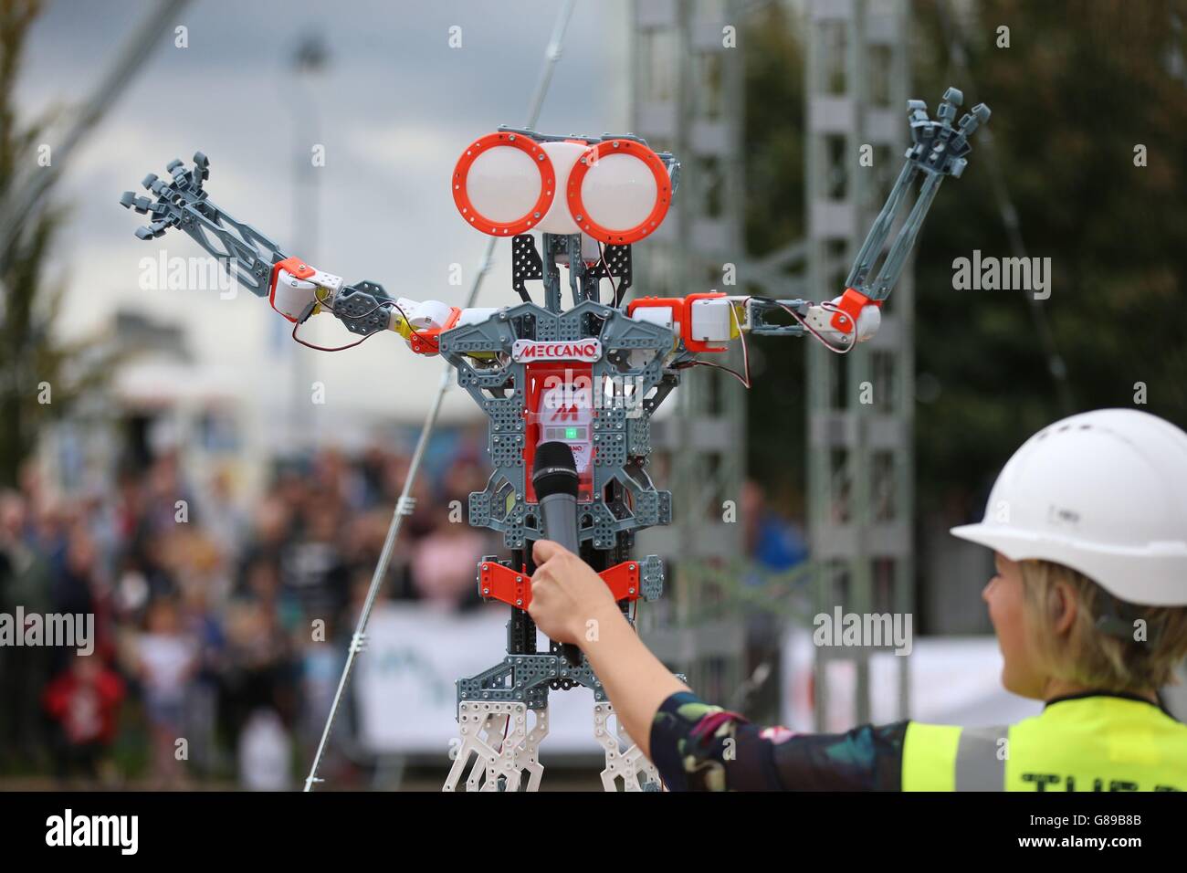 Meccanoid robot hi-res stock photography and images - Alamy