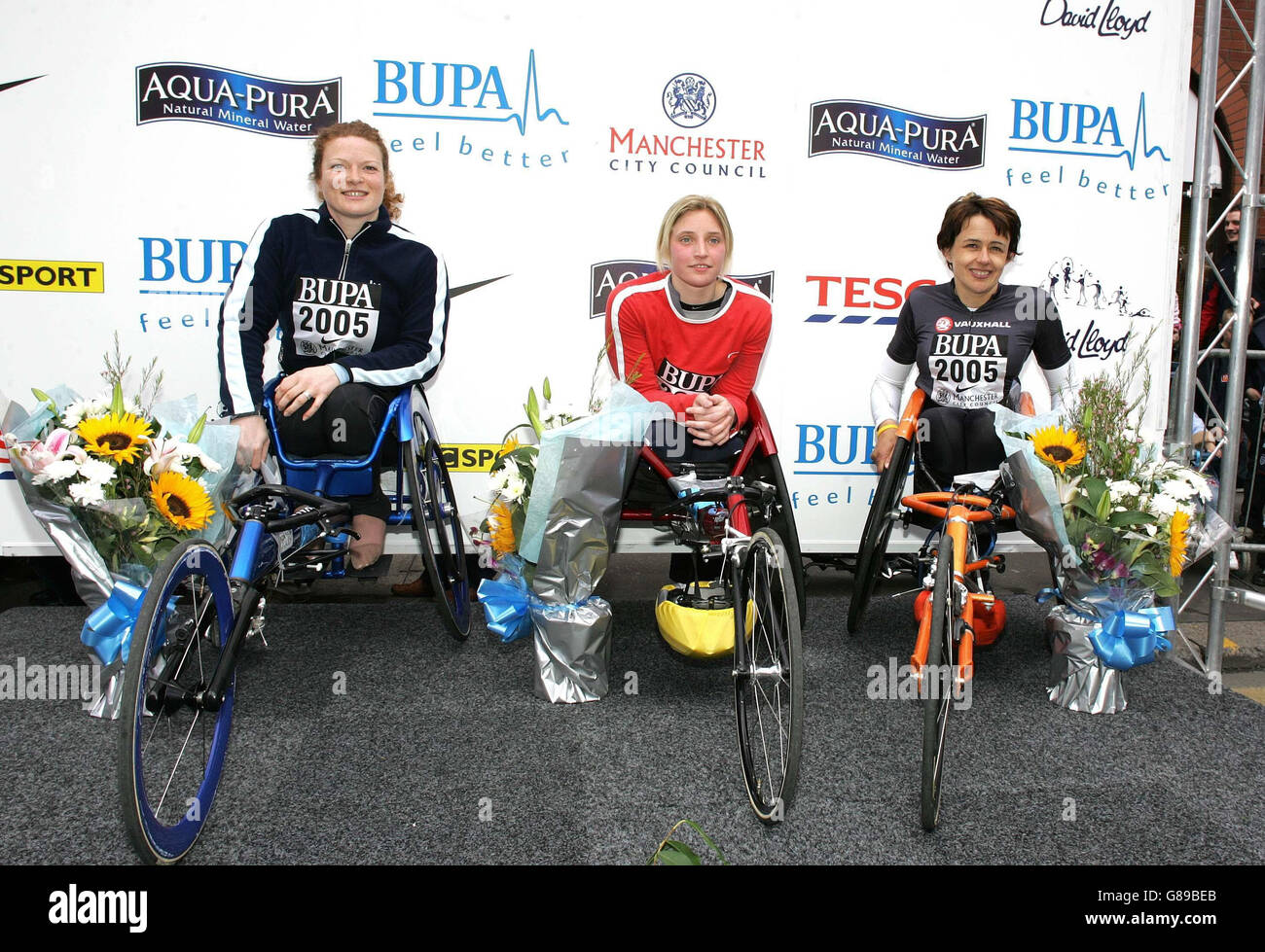 BUPA Great Manchester Run Stock Photo - Alamy