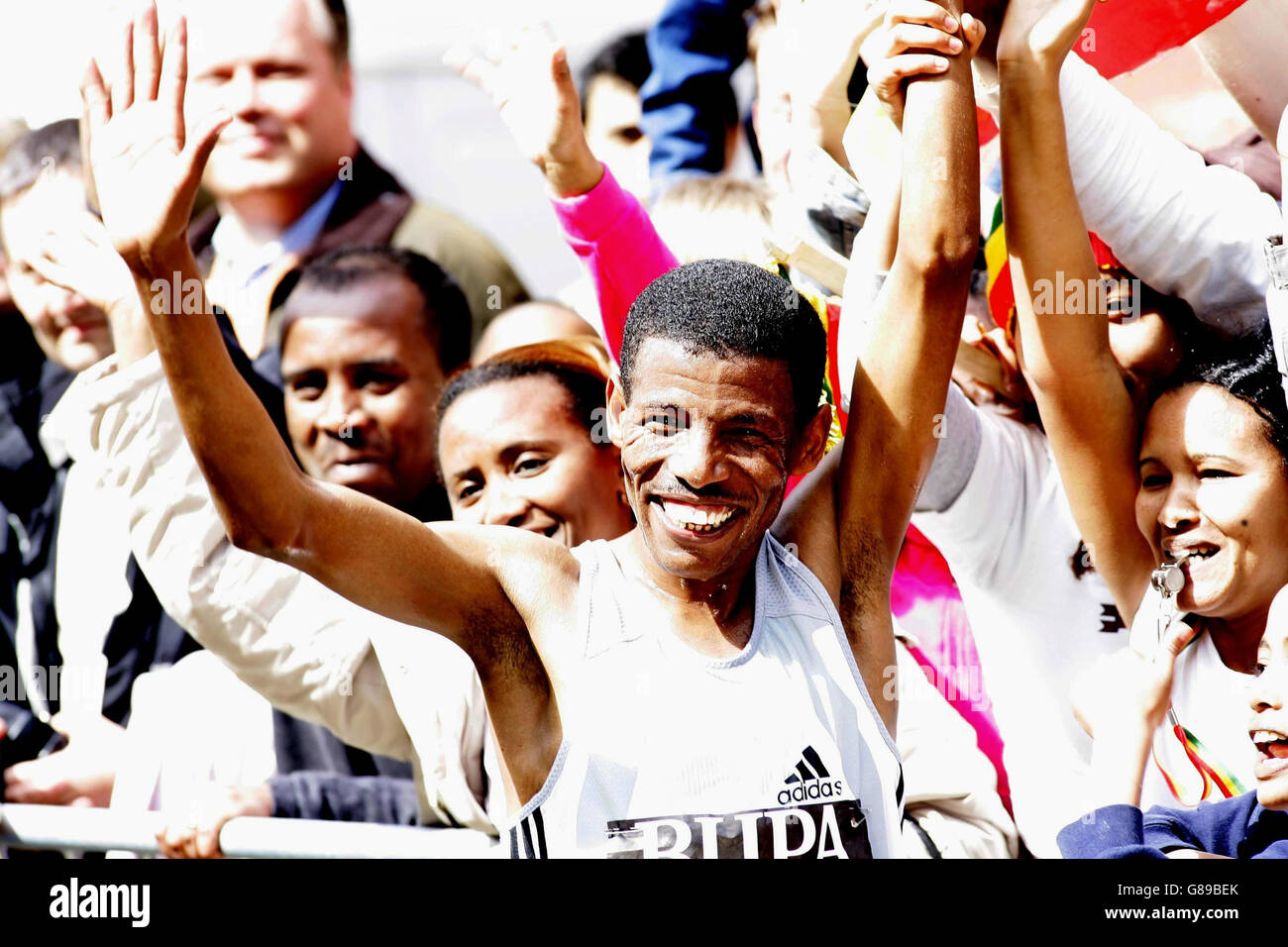 BUPA Great Manchester Run Stock Photo - Alamy