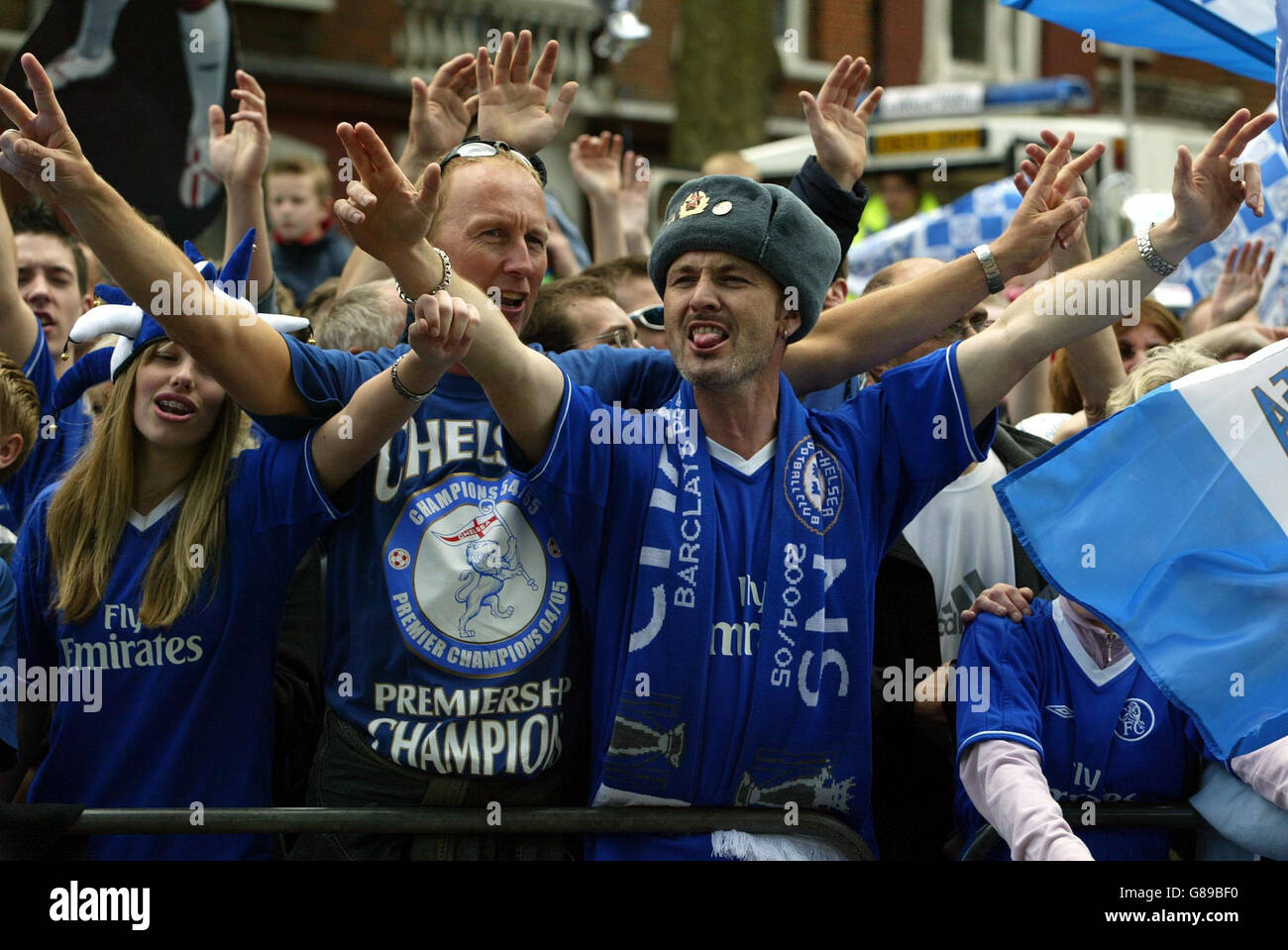 Chelsea Trophy Parade High Resolution Stock Photography and Images - Alamy