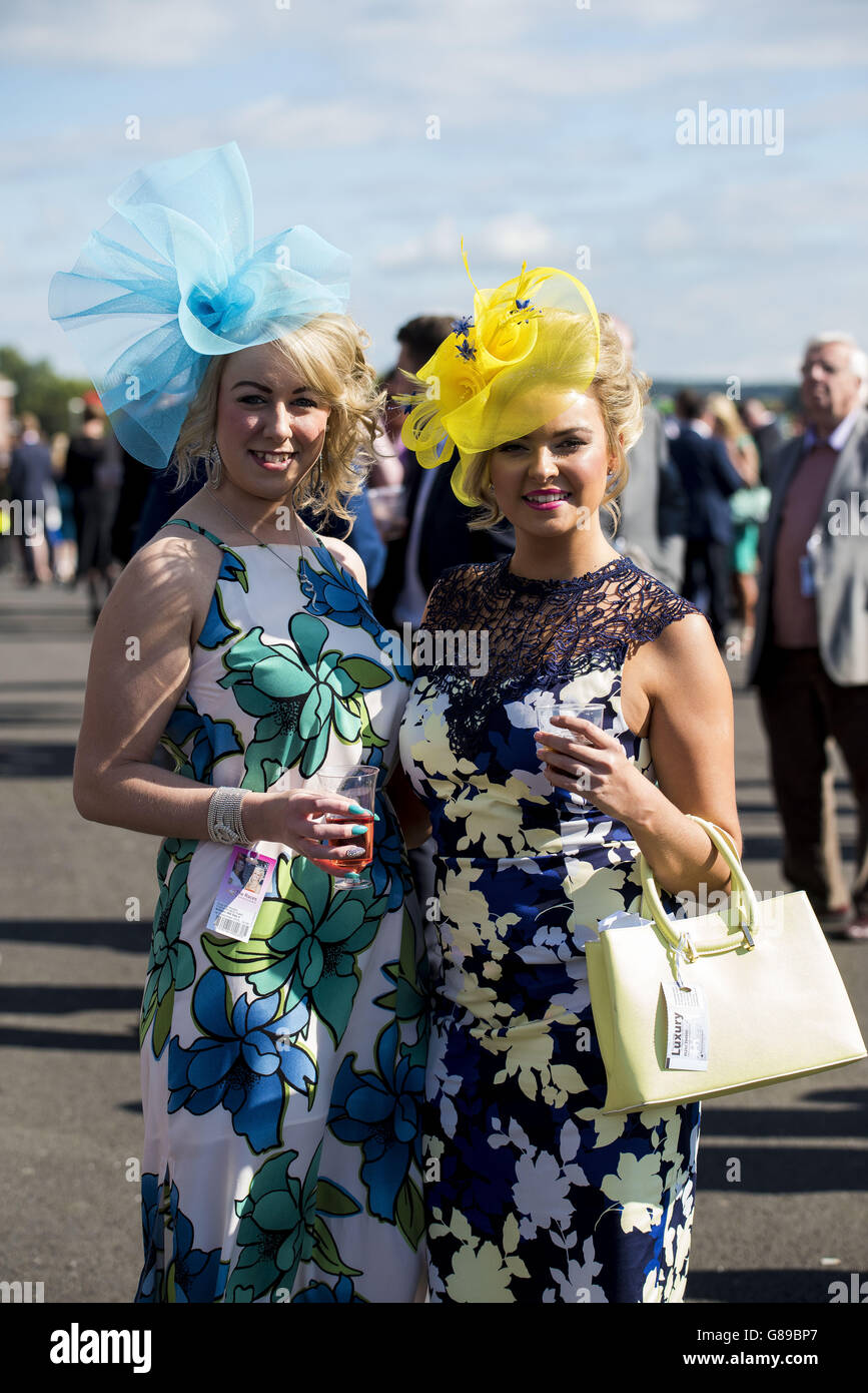 Ladies Day during day two of the Gold Cup Festival at Ayr Racecourse ...