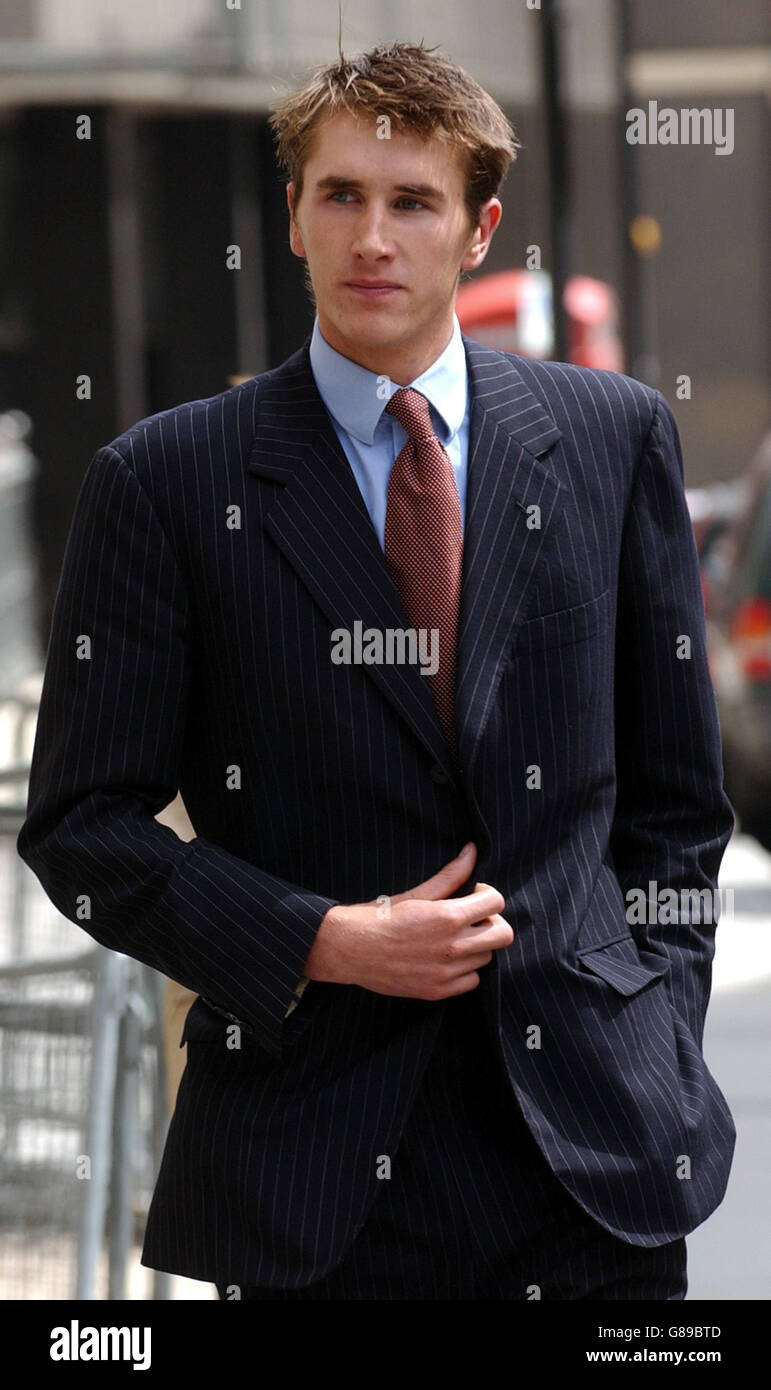 Otis Ferry arrives at court. The 22-year-old son of rock star Bryan ...