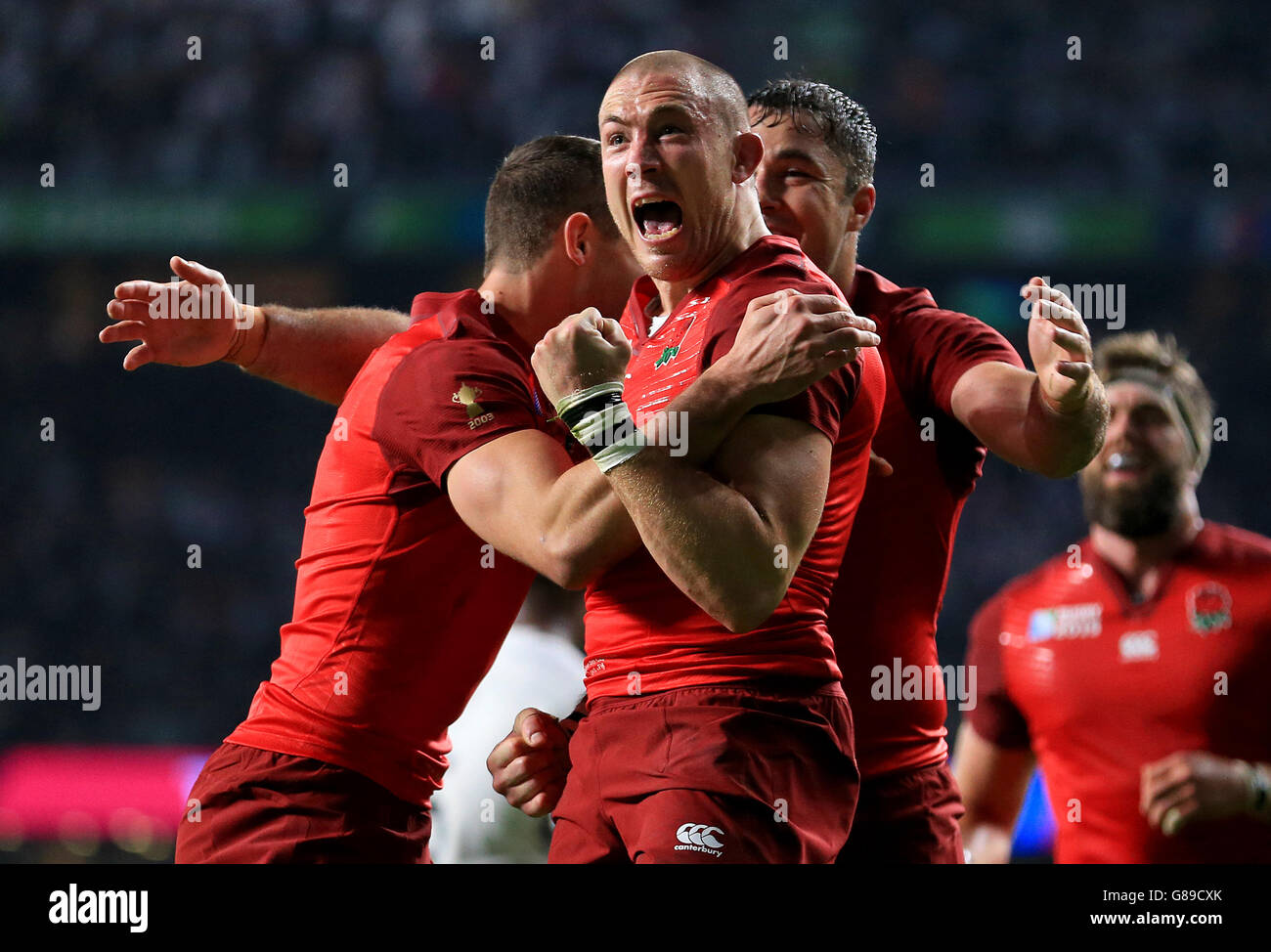 Englands mike brown rugby world cup match twickenham stadium hi-res ...