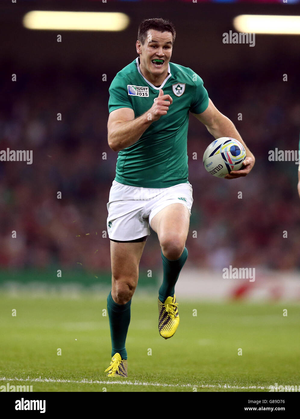 Irelands Johnny Sexton During The Rugby World Cup Match At The