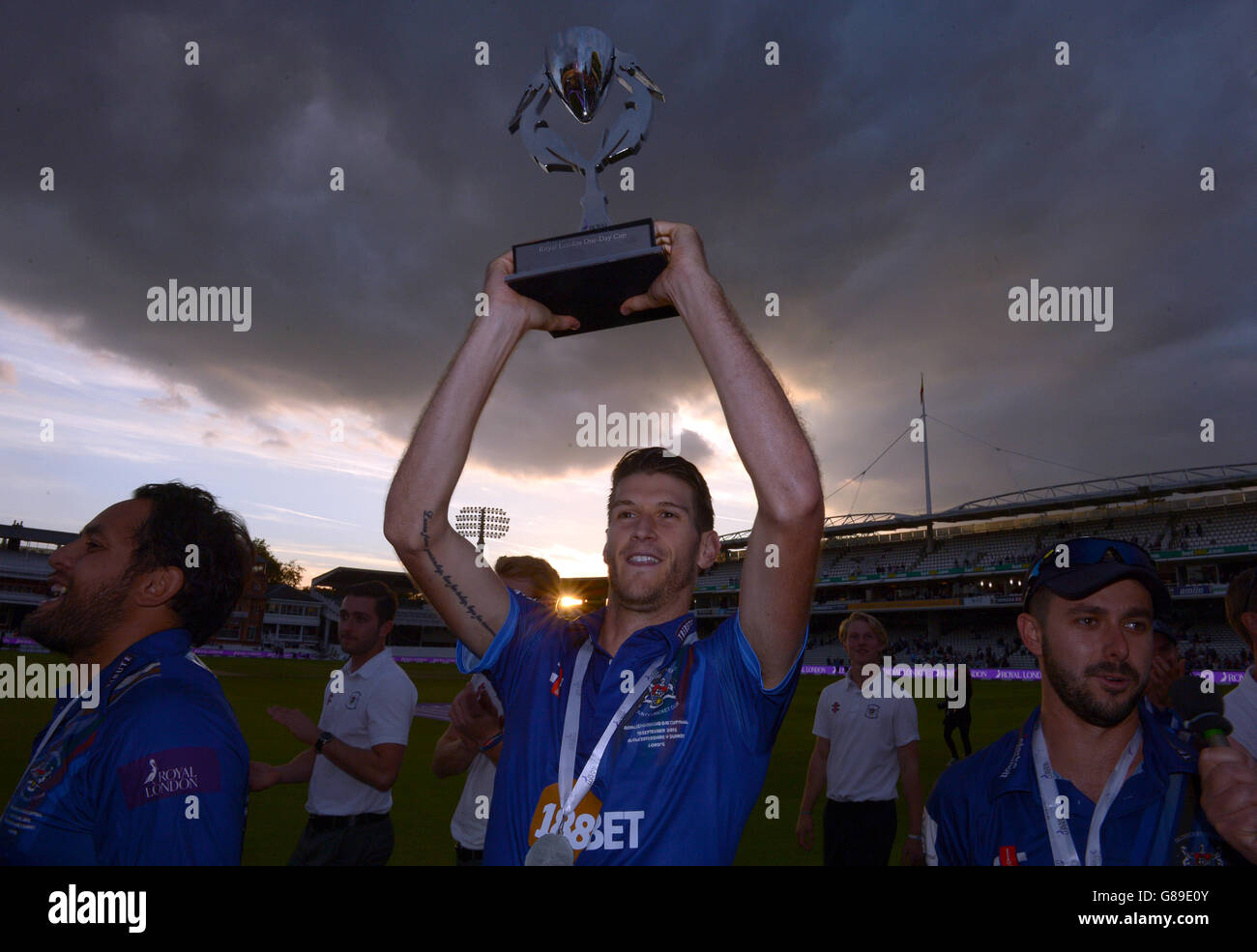 Royal london cup trophy cricket hi-res stock photography and images - Alamy