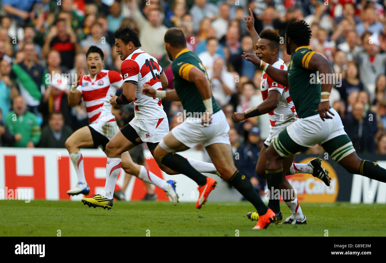 Rugby Union - Rugby World Cup 2015 - Pool B - South Africa v Japan ...