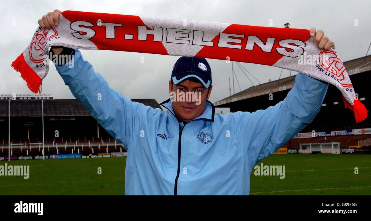 Rugby League - St Helens Press Conference - Knowsley Road. St Helens ...
