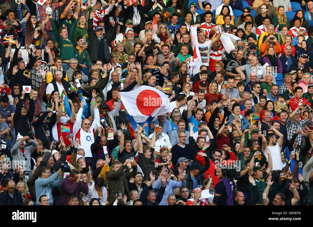 Rugby Union - Rugby World Cup 2015 - Pool B - South Africa v Japan ...