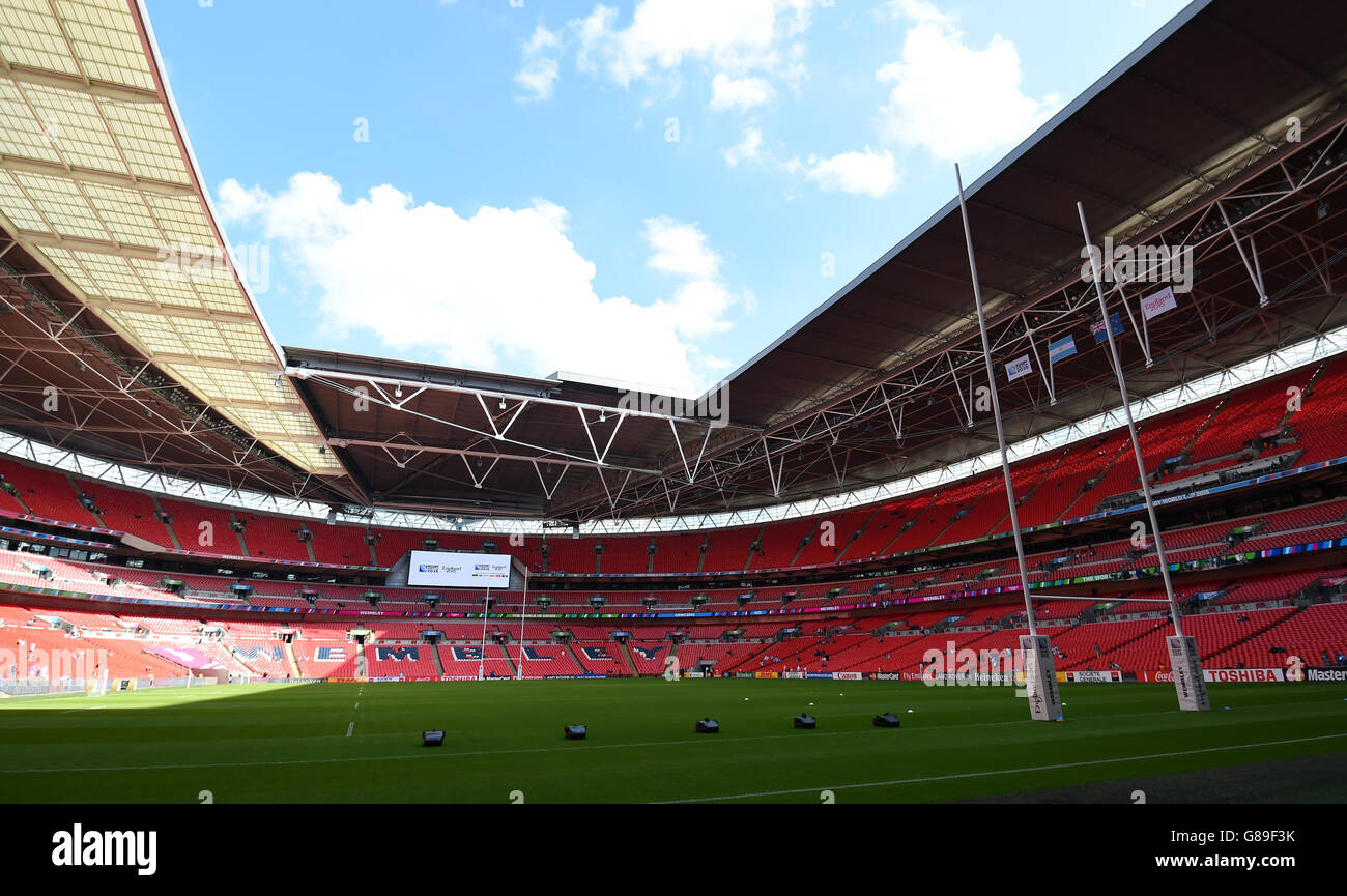 Inside the new wembley stadium hi-res stock photography and images - Alamy