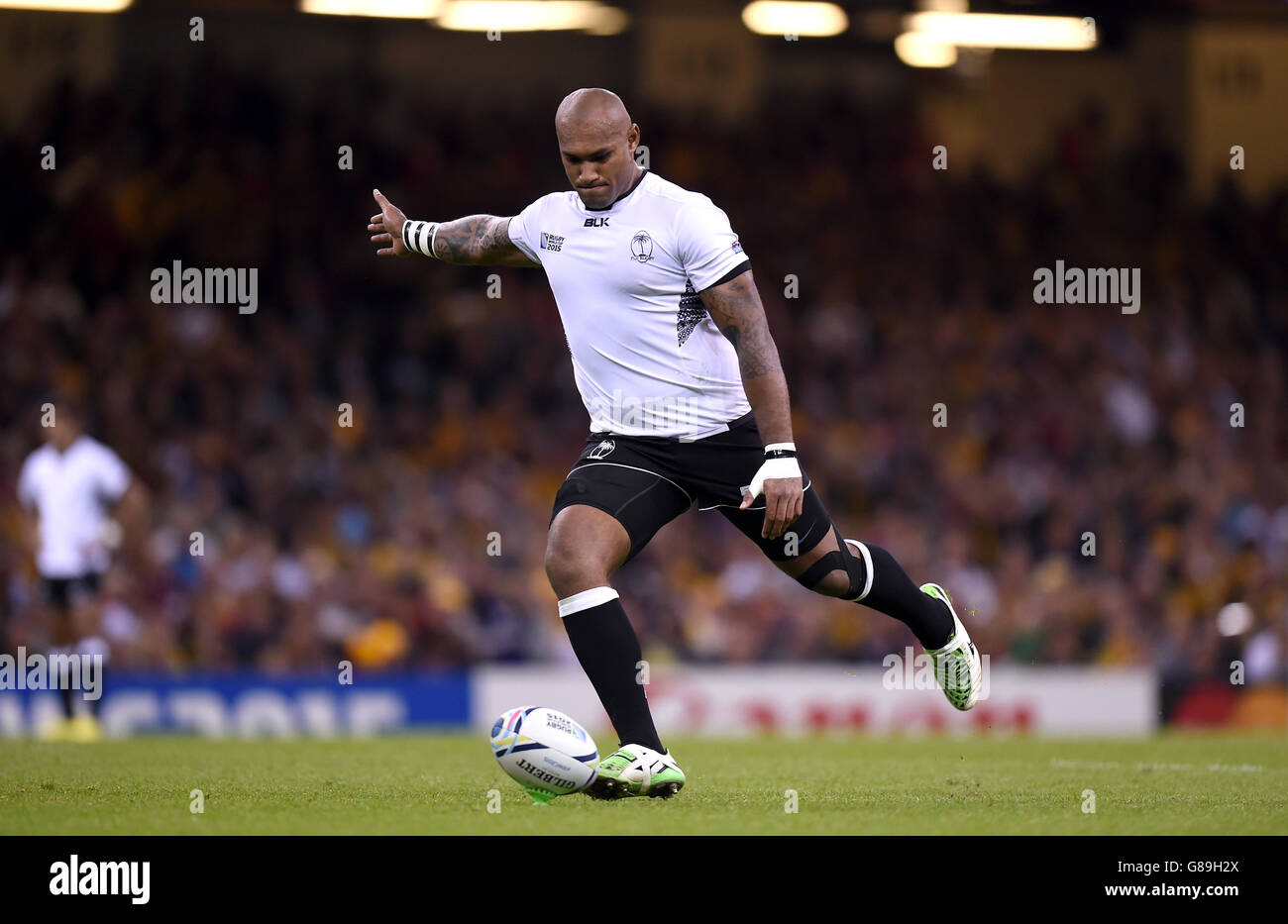 Fijis nemani nadolo during the world cup match at stadium hi-res stock ...
