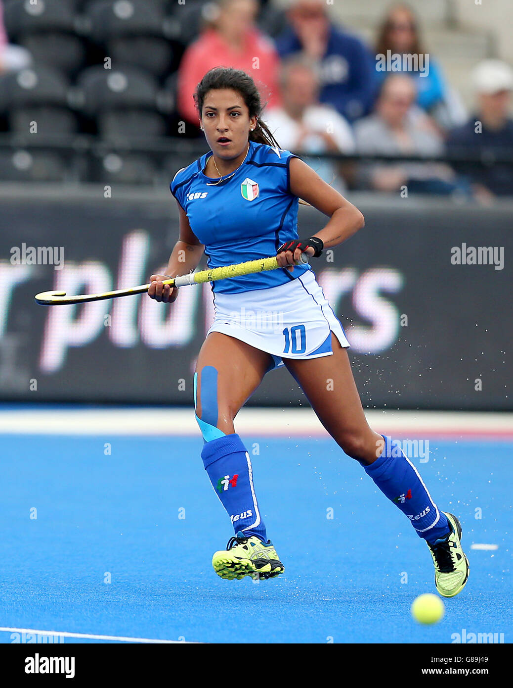 Hockey 2015 Unibet Euro Hockey Championships - Pool C - Belgium v Italy ...