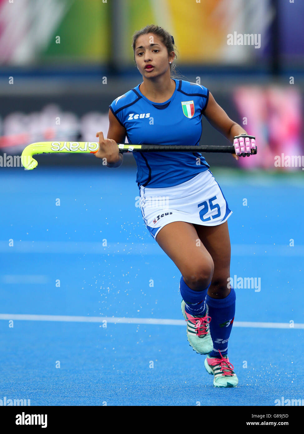 Hockey 2015 Unibet Euro Hockey Championships - Pool C - Belgium v Italy ...