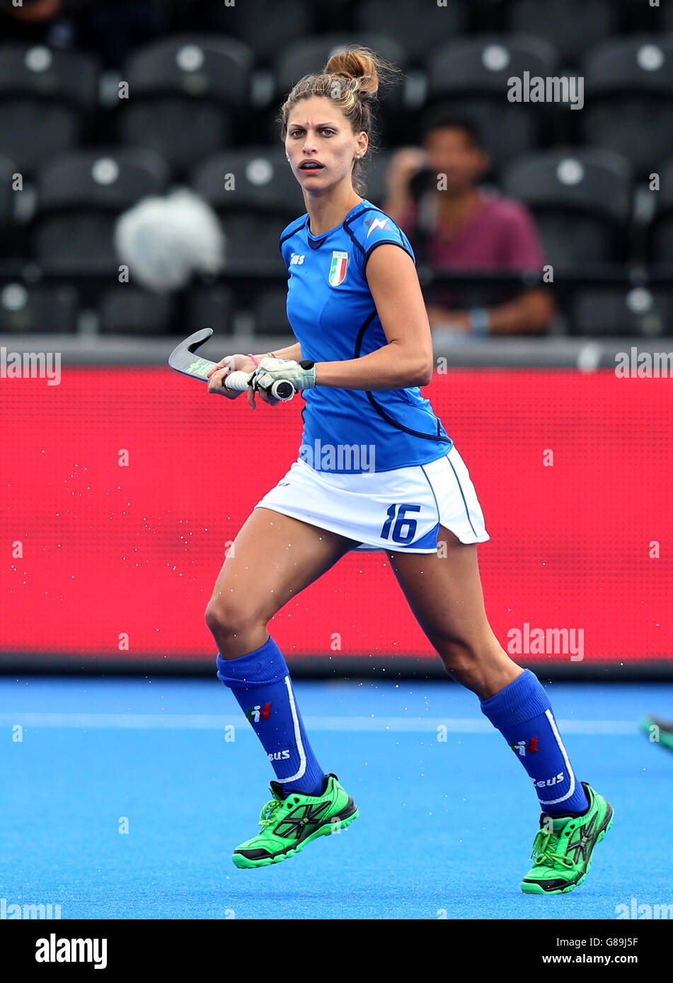 Hockey 2015 Unibet Euro Hockey Championships - Pool C - Belgium v Italy ...