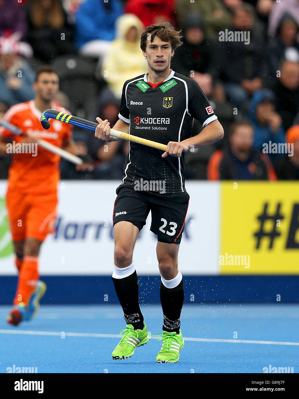 Germany's Florian Fuchs during the Bronze Medal match at the Lee Valley ...