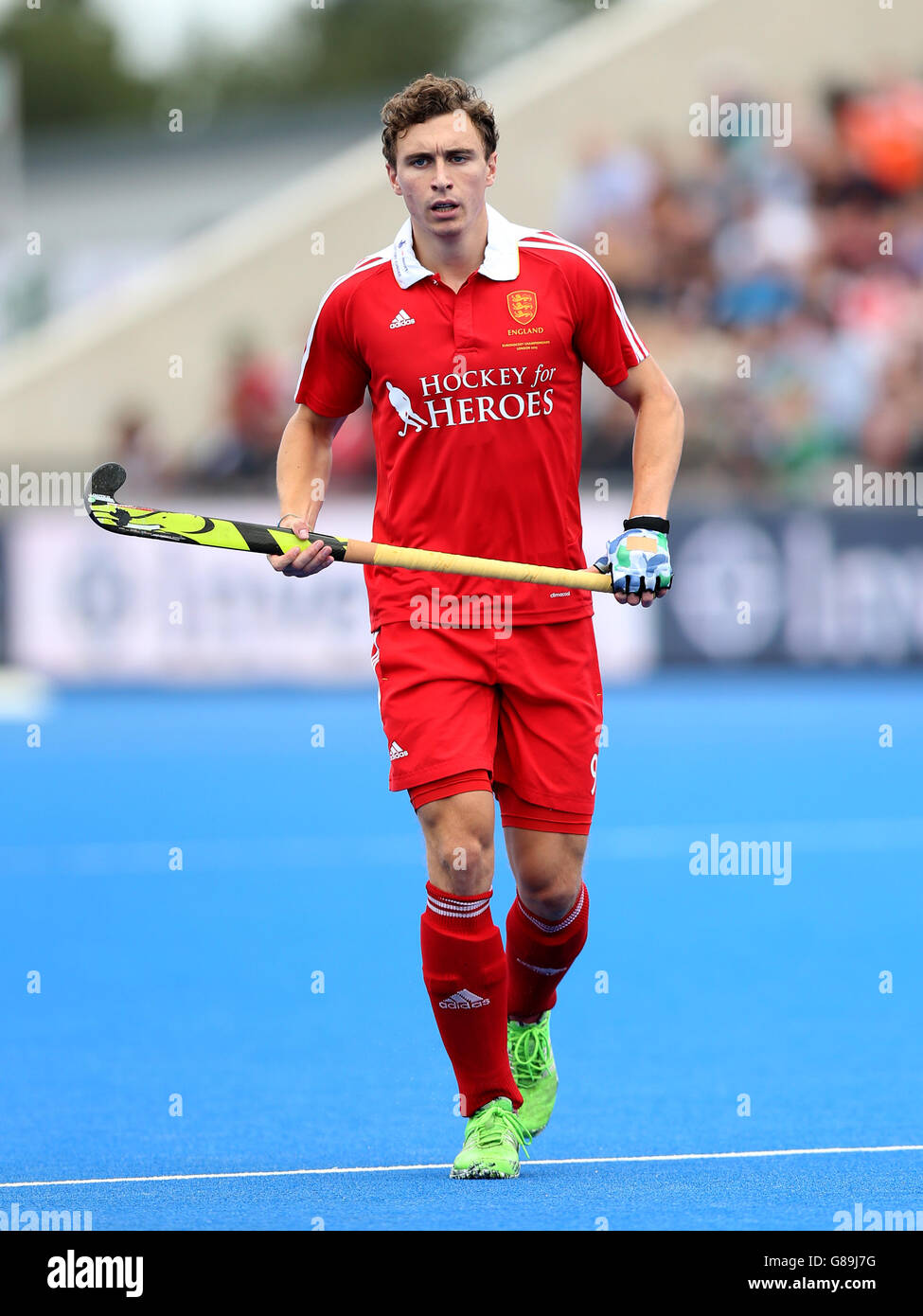 England's Harry Martin during the Bronze Medal match at the Lee Valley ...
