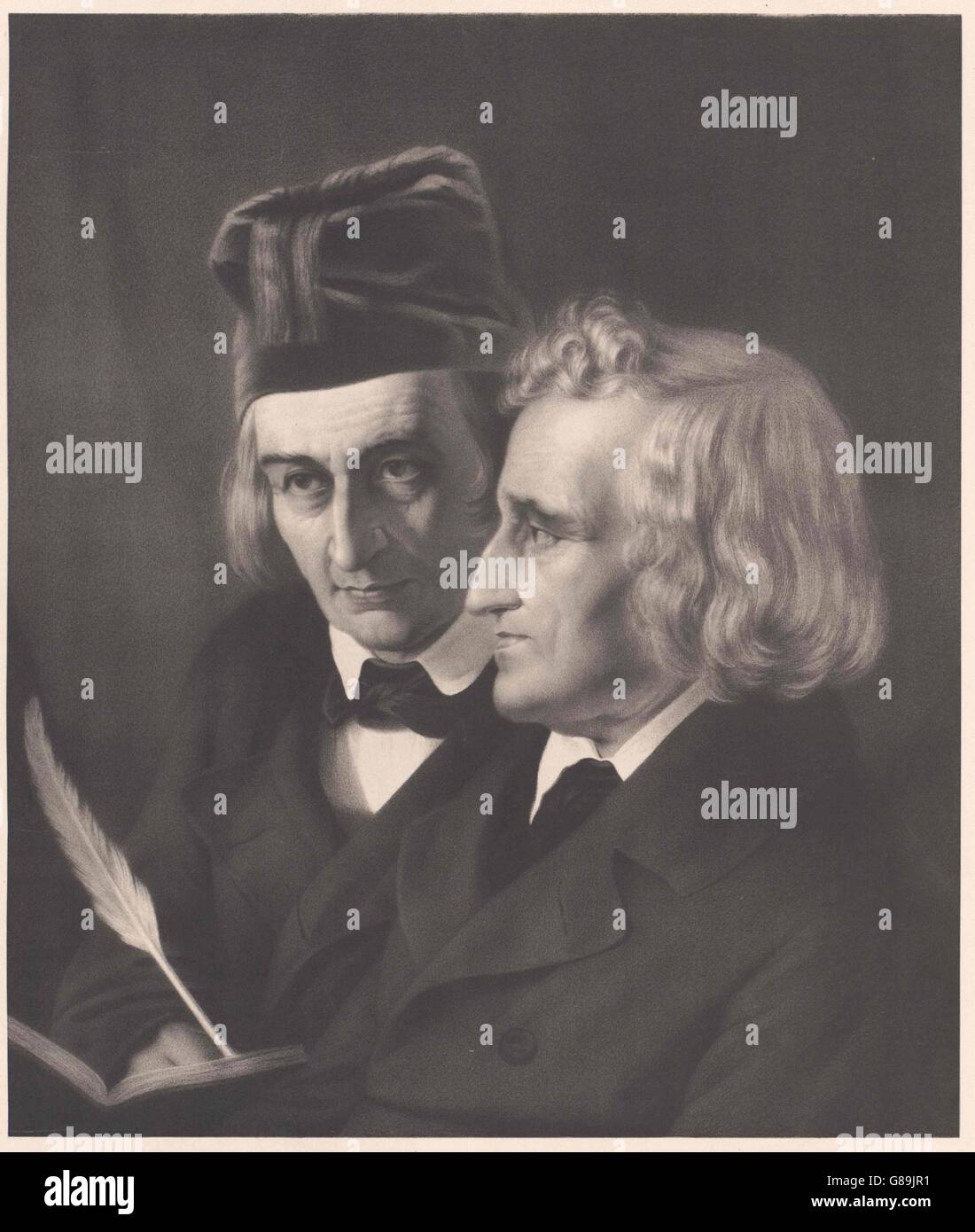 Jakob grimm portrait hi-res stock photography and images - Alamy