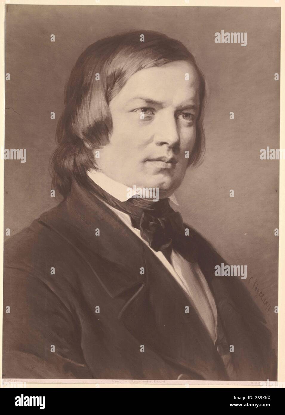 Portrait of robert schumann hi-res stock photography and images - Alamy