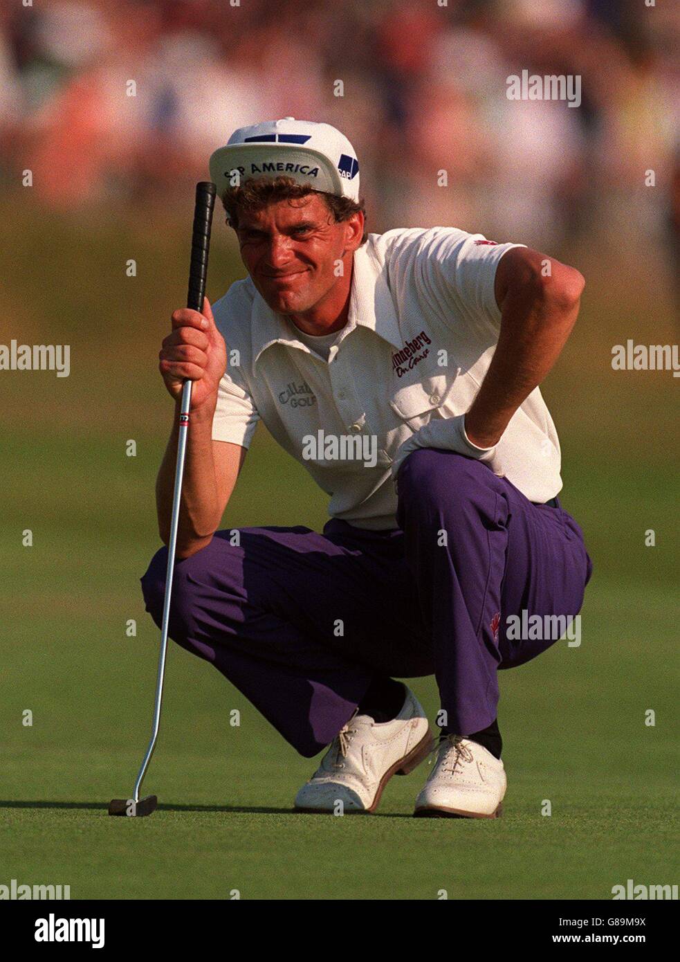 Golf - The British Open -Troon Stock Photo - Alamy