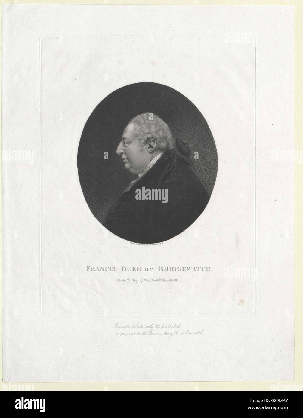 Duke of bridgewater hi-res stock photography and images - Alamy