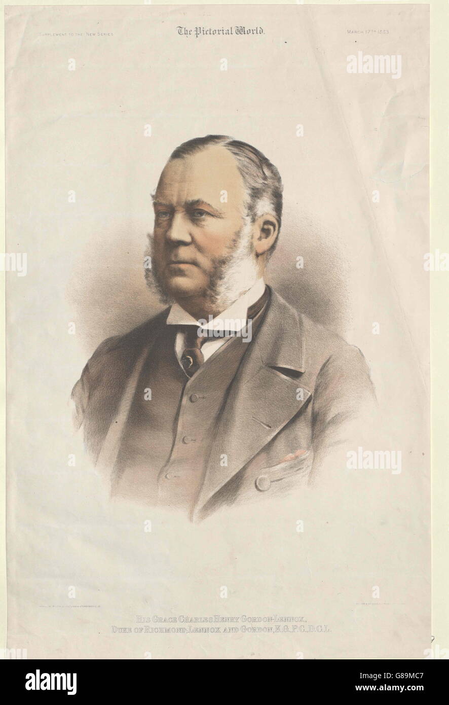 Duke of richmond portrait hi-res stock photography and images - Alamy