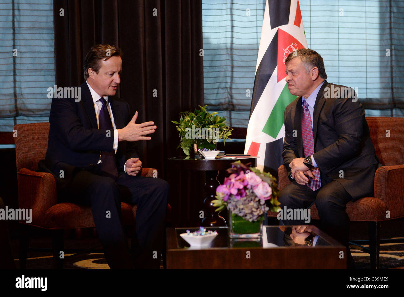 Cameron visit to the USA - Day One Stock Photo - Alamy