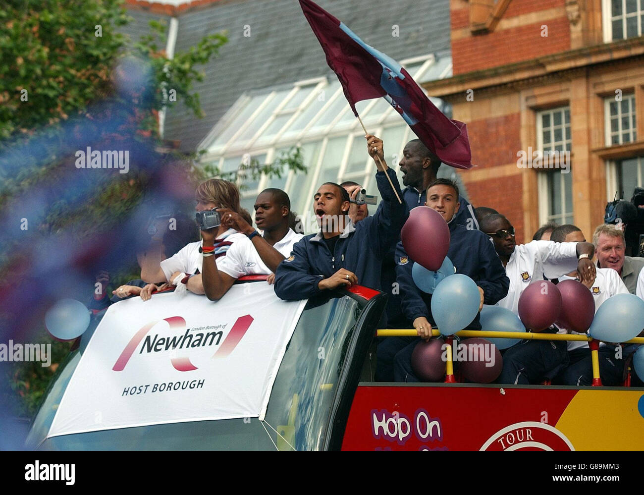 Soccer - Premier League Promotion - West Ham United Victory Parade ...